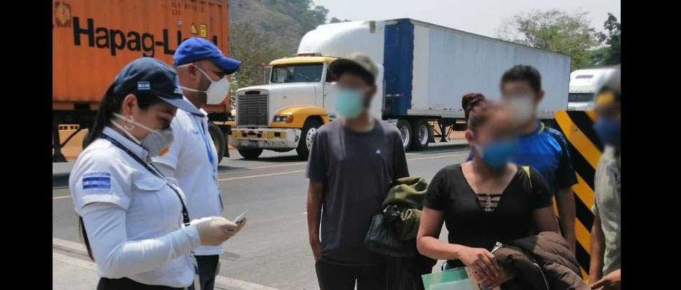 Cinco salvadoreños llegaron por la frontera de Anguiatú y son enviados ...
